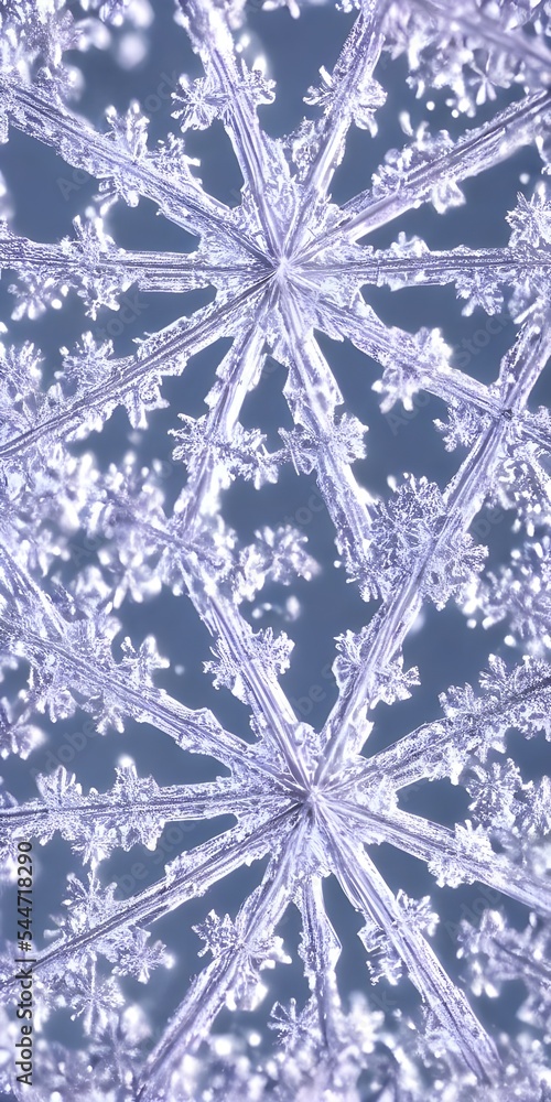 The snowflake crystal is a beautiful thing to behold up close. Its ...