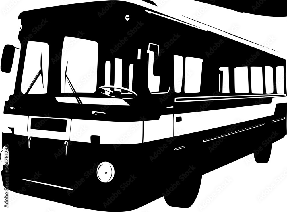 School Buses SVG Downloads for print on demand Stock Vector | Adobe Stock