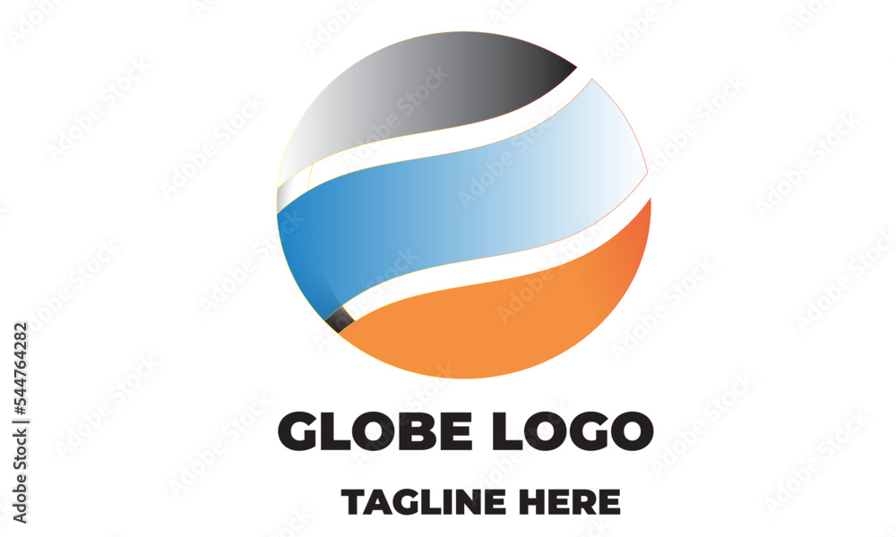 Globe Logo is professional logo for your Business. Stock Vector | Adobe ...