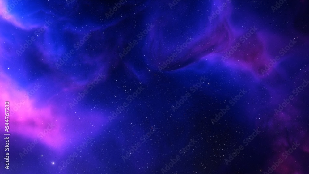 red-violet nebula in outer space, horsehead nebula, unusual colorful ...