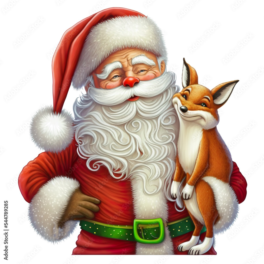 Funny Santa Drawings