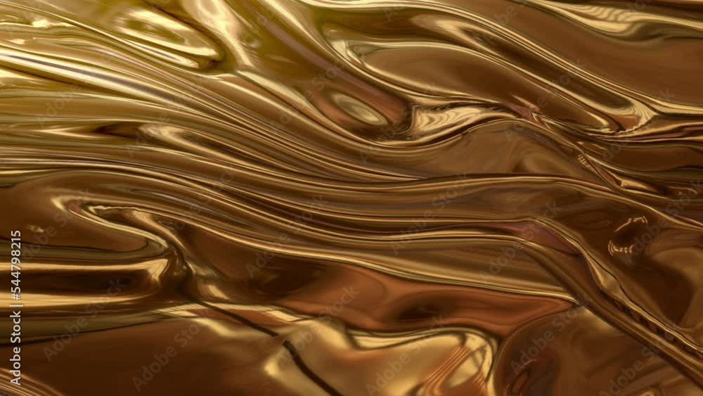 Oil fluid abstract fabric gold liquid. Golden wave background. Gold ...