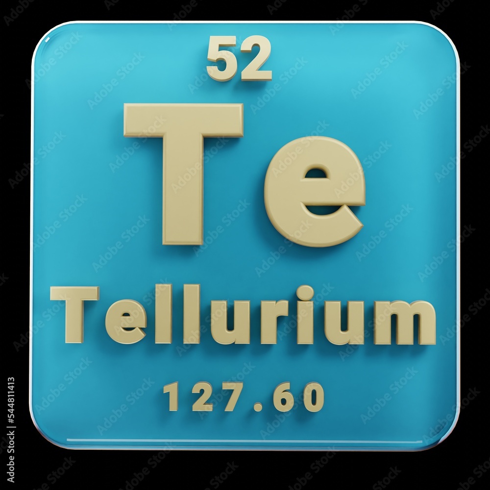 Tellurium Periodic Table Square