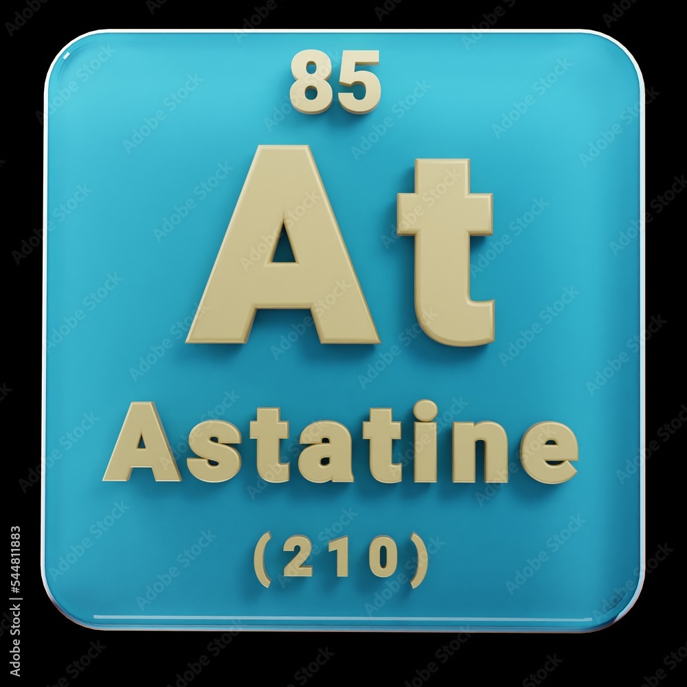 Astatine 3d Model