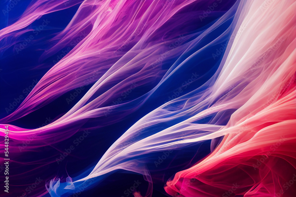 abstract blue and red smoke Stock Photo | Adobe Stock