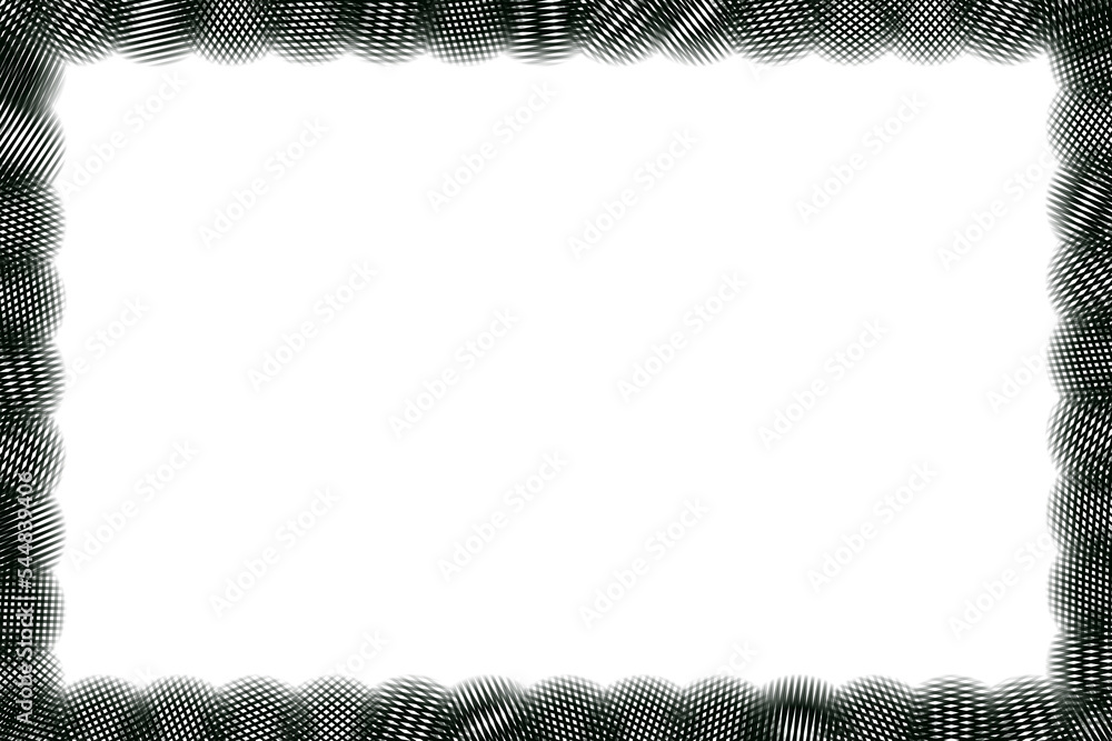 Black grunge texture border frame over transparent Stock Illustration ...