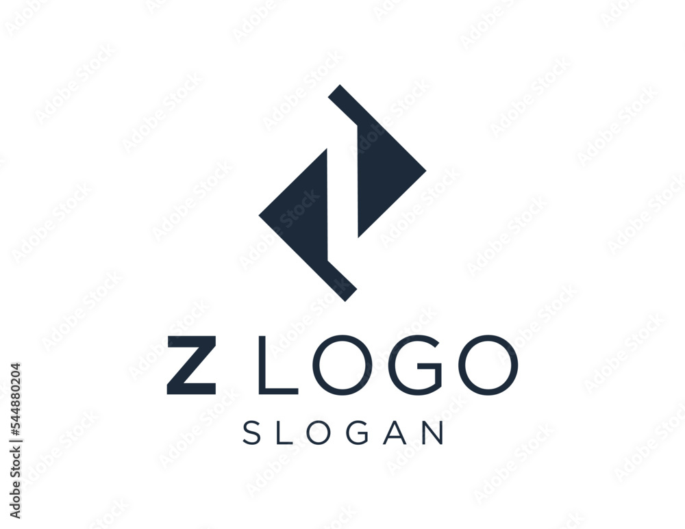 Logo about Z Letter on a white background. created using the CorelDraw ...