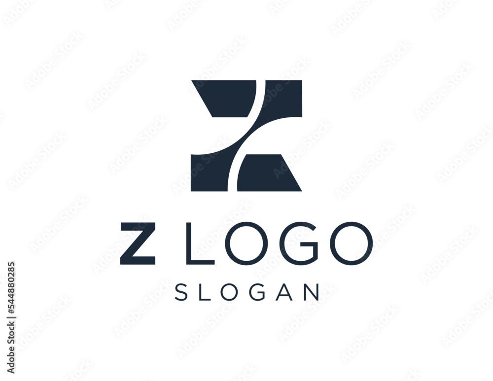 Logo about Z Letter on a white background. created using the CorelDraw ...