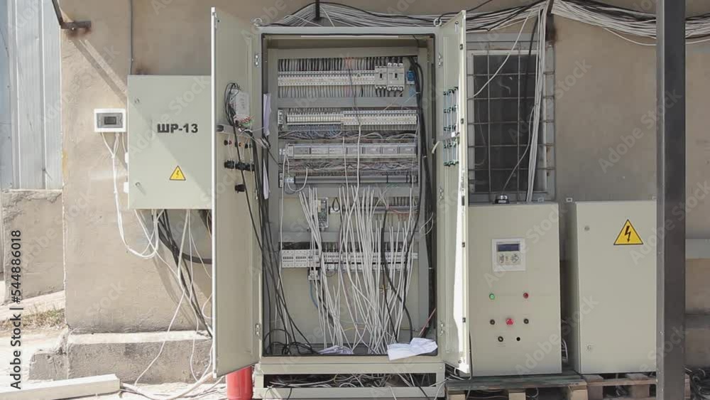 Electrical enclosure and switchboard cabinets with electronic equipment ...