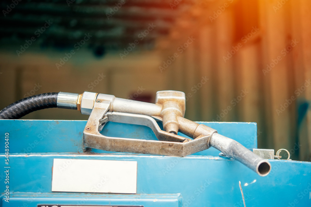 Fuel bowser or bunded diesel tank for storing fuel for construction ...