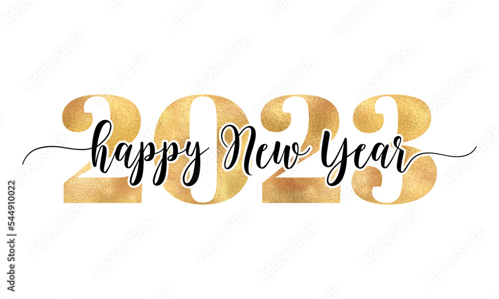 happy new year 2023 - Inspirational New Year beautiful handwritten ...
