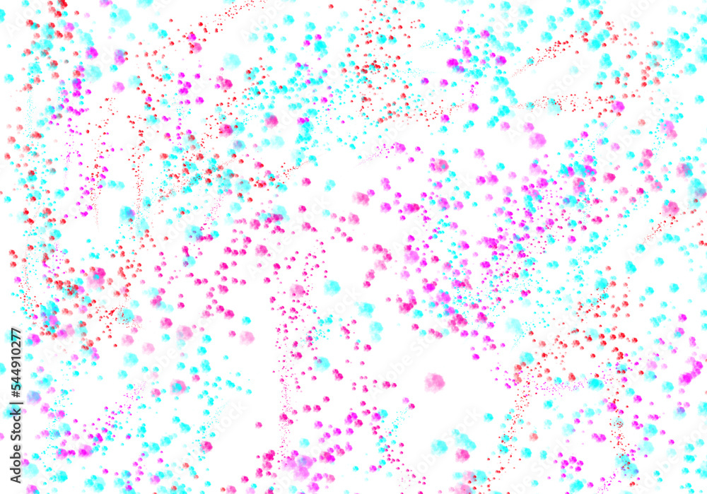Celebration colours for a party or new year on transparent background ...