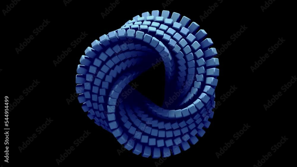 Animated morphing object Stock Video | Adobe Stock