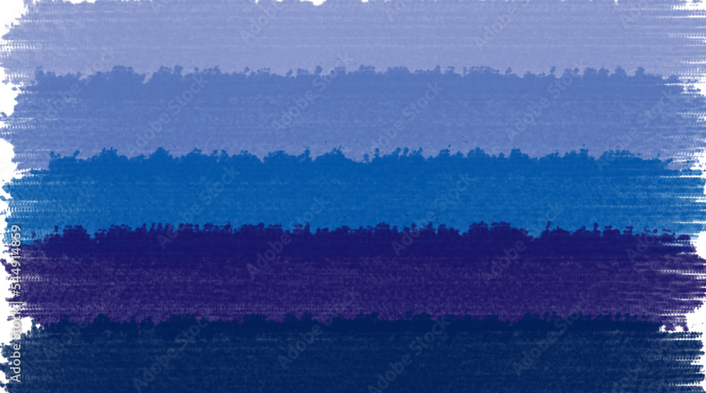 Blue paint brush stroke gradation. Banner. Background. abstract ...