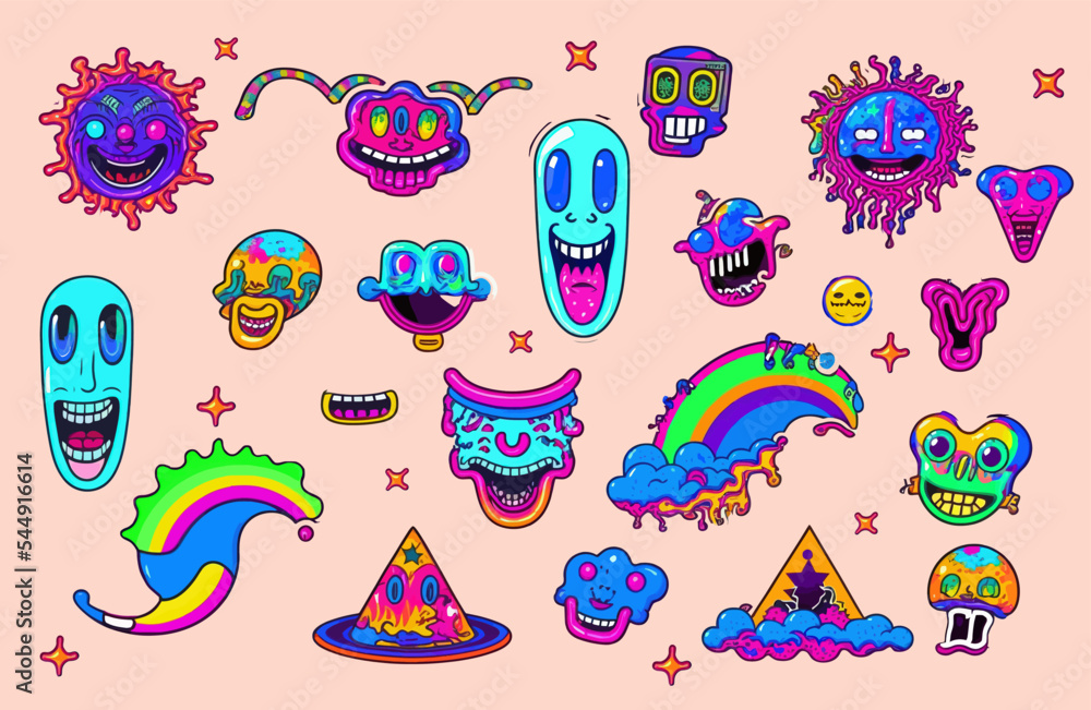 Trippy Characters