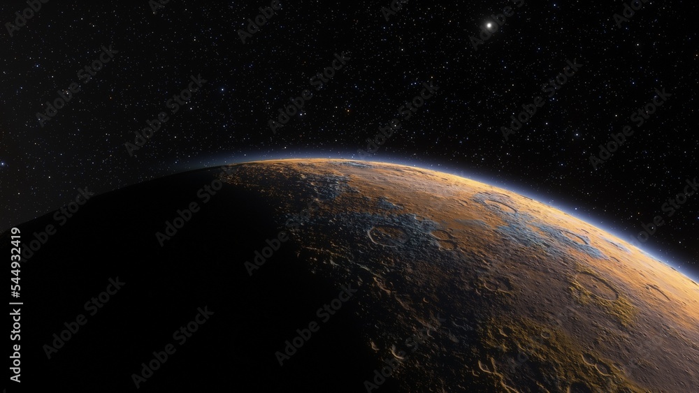 super-earth planet, realistic exoplanet, planet suitable for ...