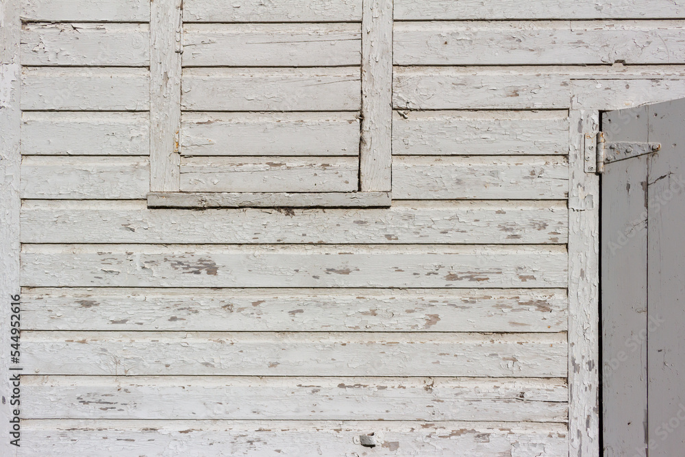 Painted Wood Siding Texture