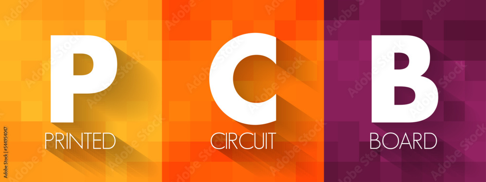 PCB Printed Circuit Board - laminated sandwich structure of conductive ...