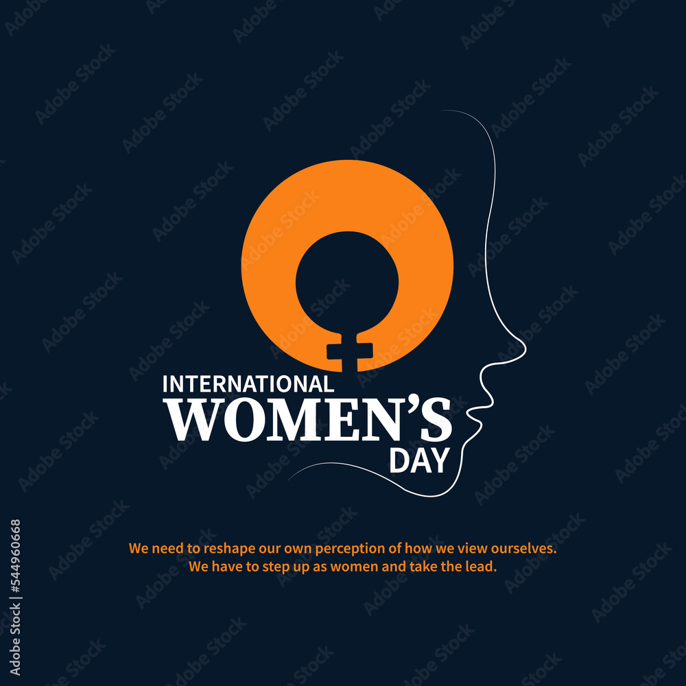 Women's symbols, Women's faces, International women's day, vector ...