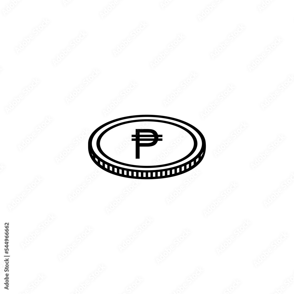 Philippine Currency Icon Symbol. Philippine Peso, PHP Sign. Vector ...