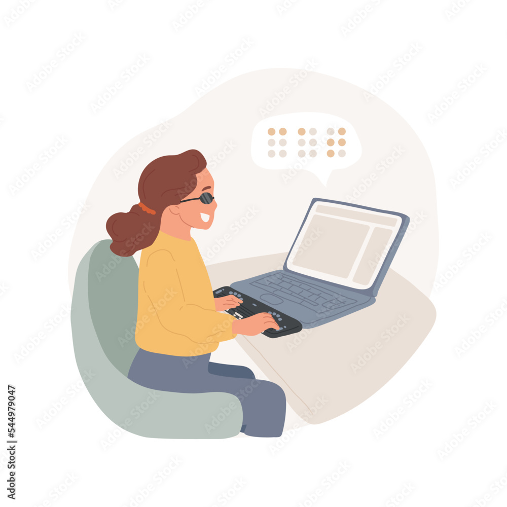 Use of specific equipment isolated cartoon vector illustration ...