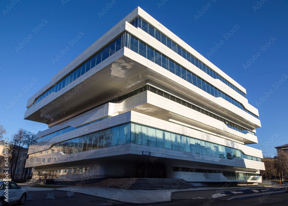 MOSCOW, RUSSIA - NOVEMBER 11, 2018: Dominion Tower Business Center ...