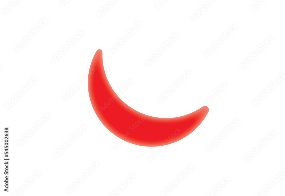 Scientific Designing of Sickle Red Blood Cell. Colorful Symbols. Vector ...