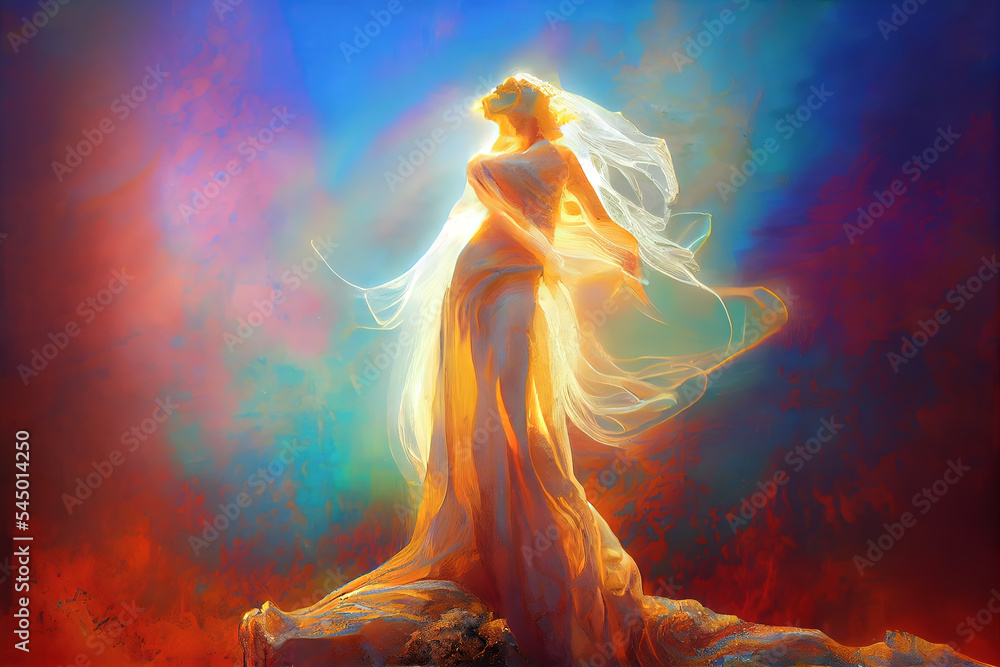 Ethereal concept art of Aphrodite the goddess of beauty and love ... Ethereal concept art of Aphrodite the goddess of beauty and love ...