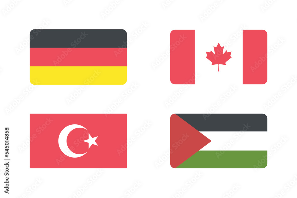 Flags, World Flags, Flags Simple, Flags Vector, Flags Design, Flag ...