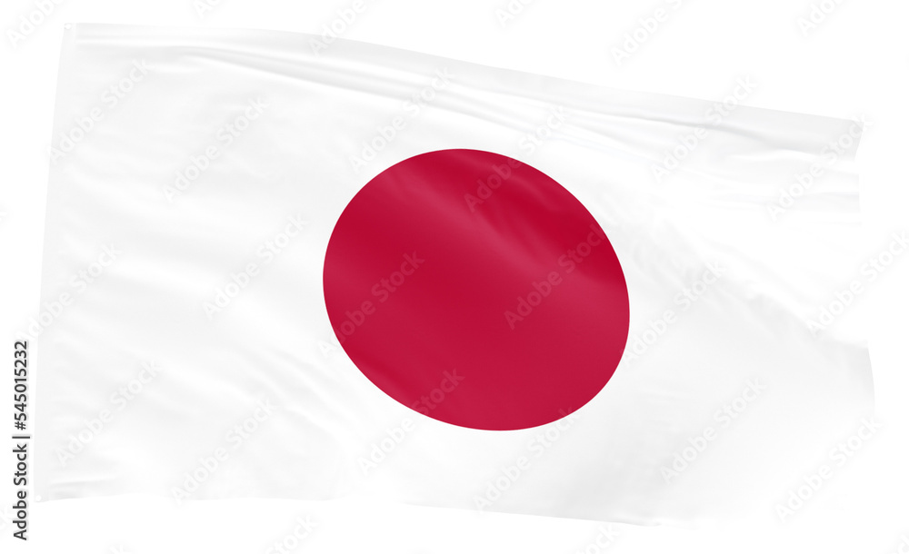 Japan waving flag transparent background PNG Stock Illustration | Adobe ...