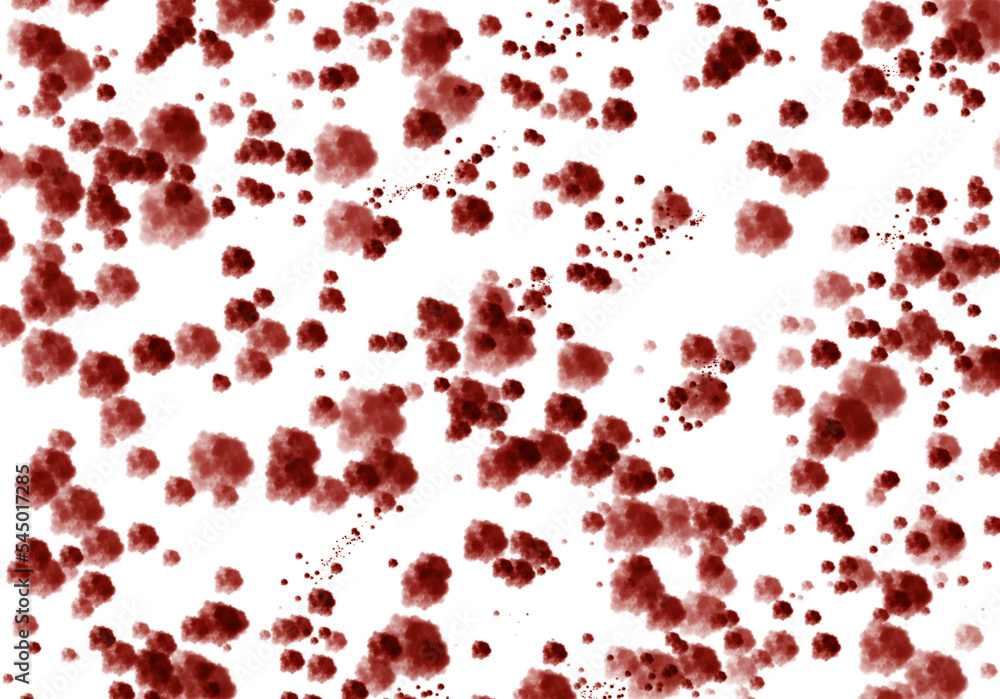 Blood Cells on transparent background. Full detailed blood cells and ...