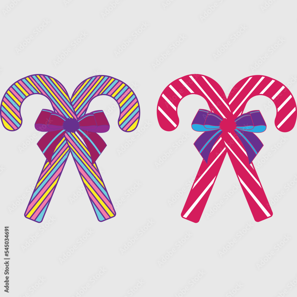 Candy Cane SVG Cut File, Rainbow Candy Svg, Sweet Sugar Svg, Candy ...