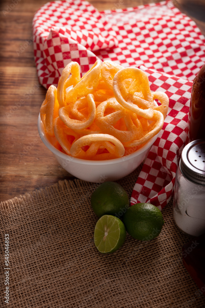 Chicharrones de Harina. Also known as duros, duritos, Mexican wagon ...