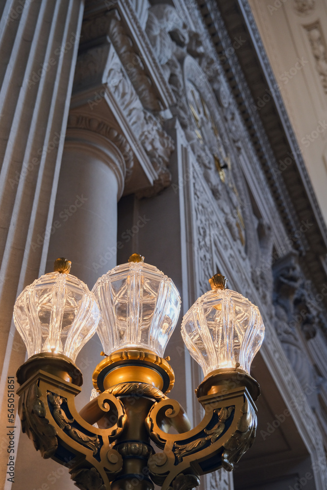 Breathtaking architecture details of panoramic dome columns scenic ...