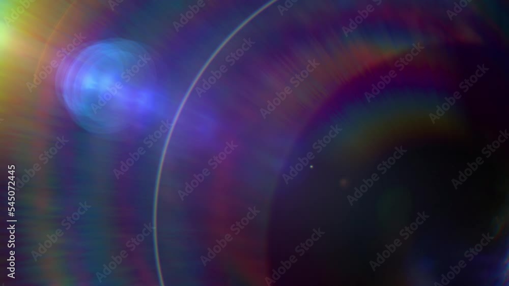 Natural Organic Light Leaks Overlay 4k Animation Overlay Light Effect Animation Prism Rainbow