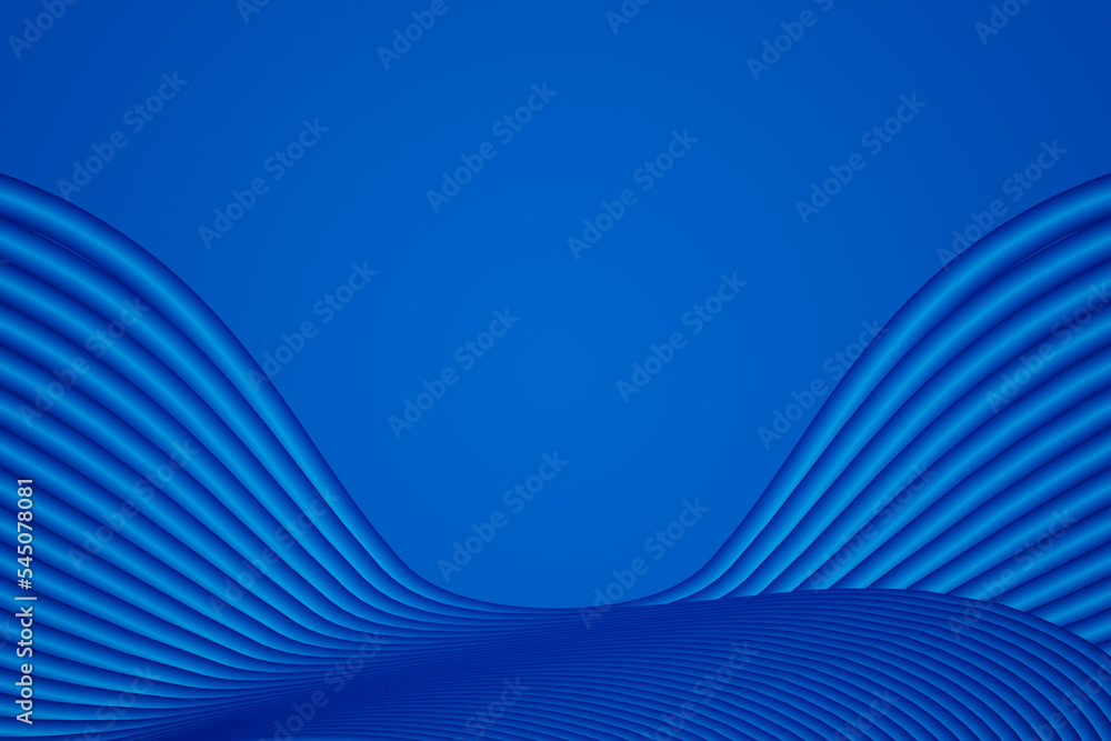 3D rendering of blue beautiful line texture texture background Stock ...