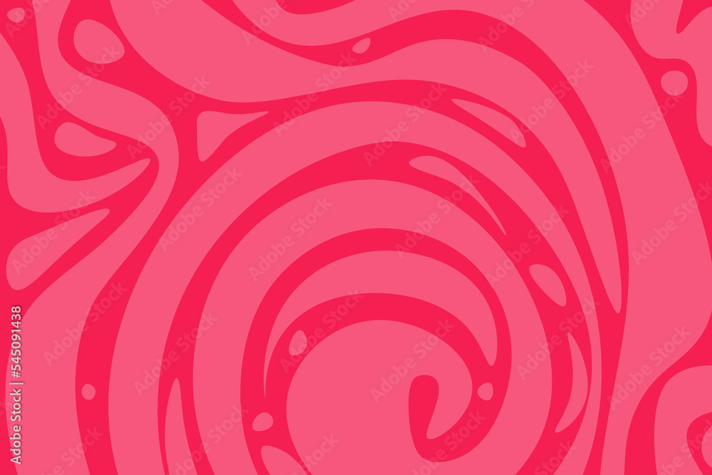 abstract red liquid effect curvy lines background ilustração do Stock ...