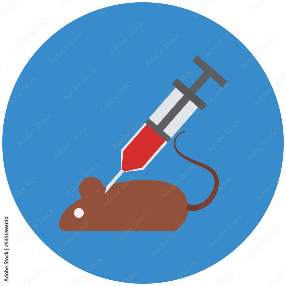 Animal Testing Vector Illustration Stock Vector | Adobe Stock