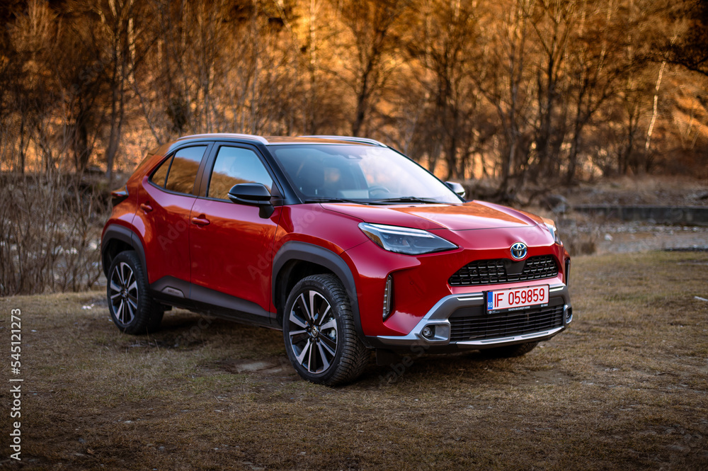 2022 Toyota Yaris Cross Hybrid Stock Photo | Adobe Stock