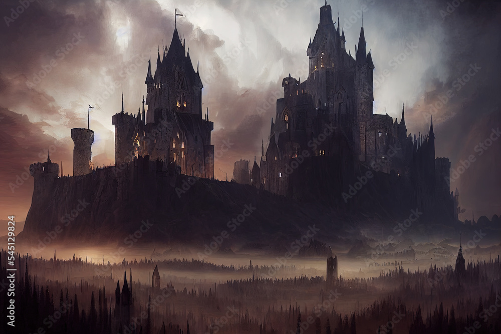 Dark Ages Medieval Castle