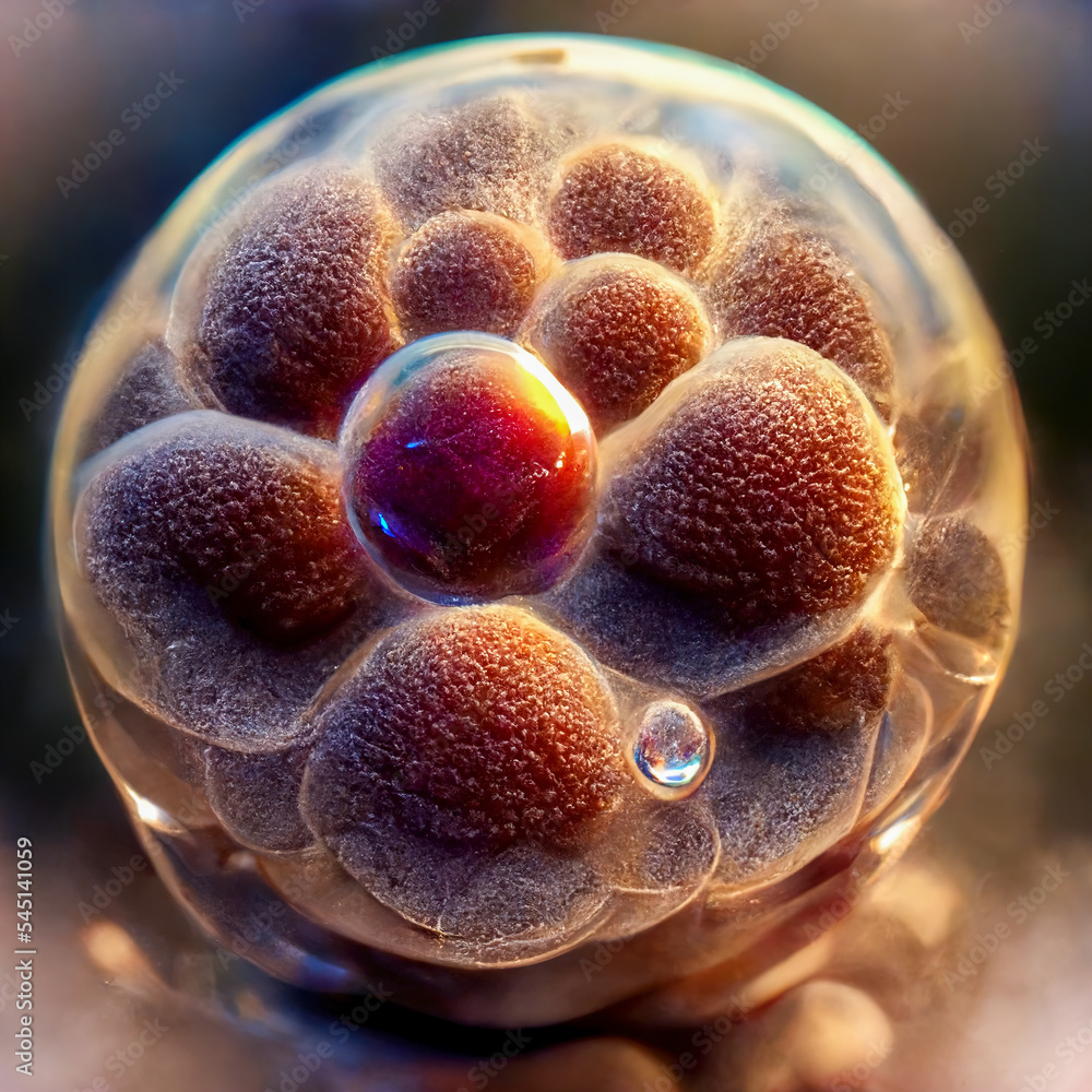 Human embryo, generative ai illustration Stock Illustration | Adobe Stock