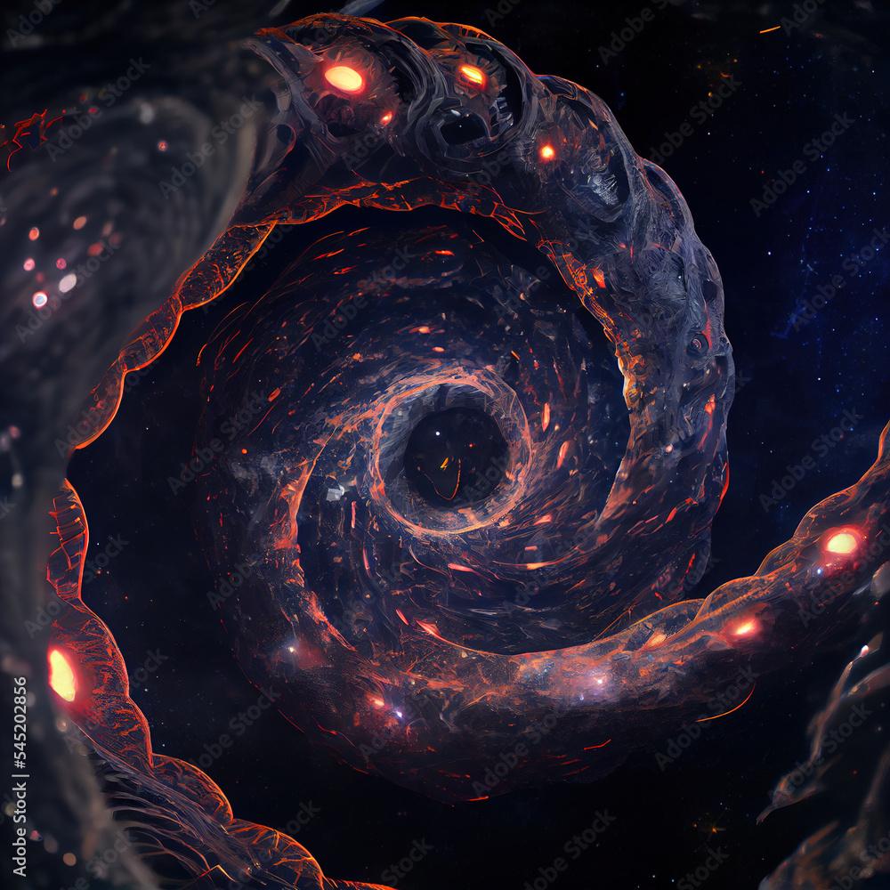 cosmic, horror, monster in space, worms, madness, astronomy, complex ...