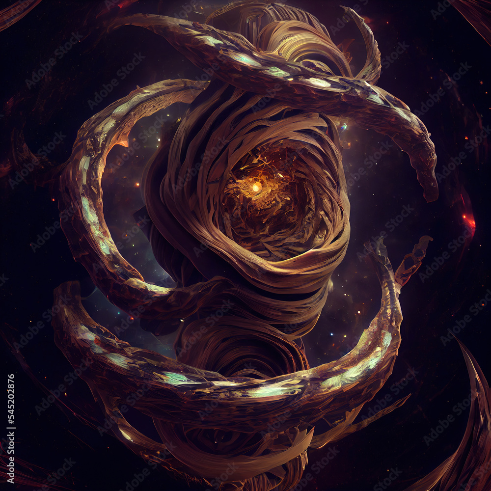 cosmic, horror, monster in space, worms, madness, astronomy, complex ...