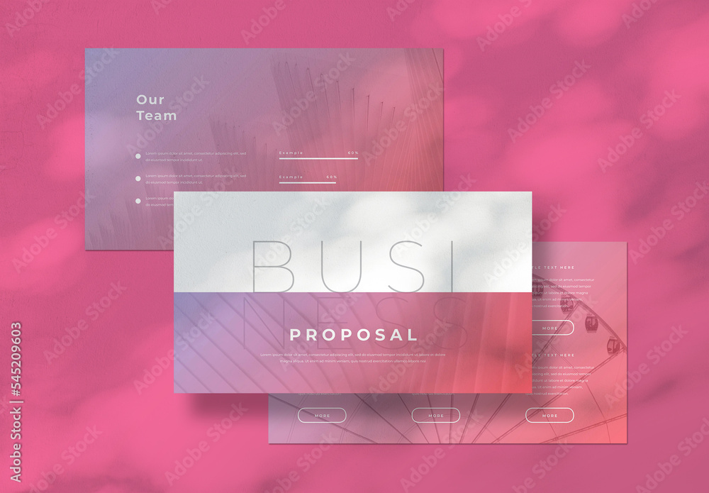 Business Proposal Stock Template | Adobe Stock