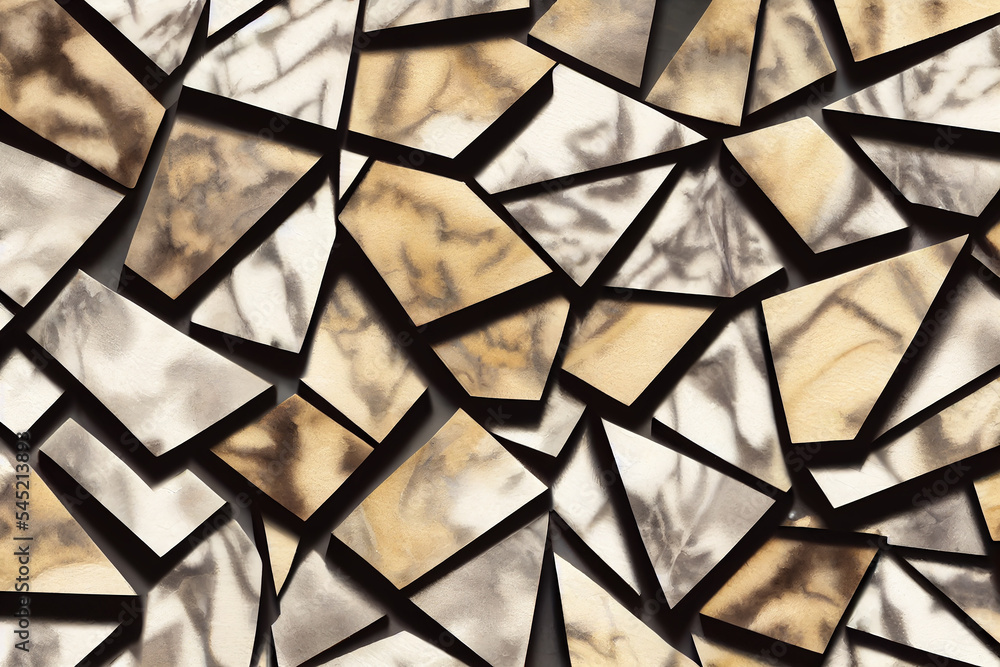 3d illustration, bricks elevation wall tiles design for outdoor wall ...