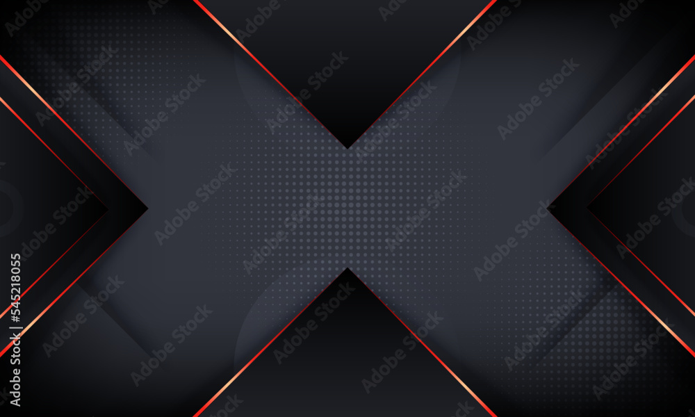 Modern black and red gaming background. offline gaming background for ...