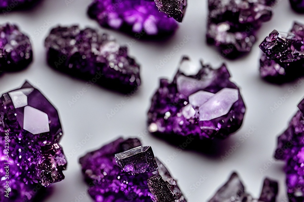 Amethyst Crystal Gem Jewel Seamless Texture Pattern Tiled Repeatable ...