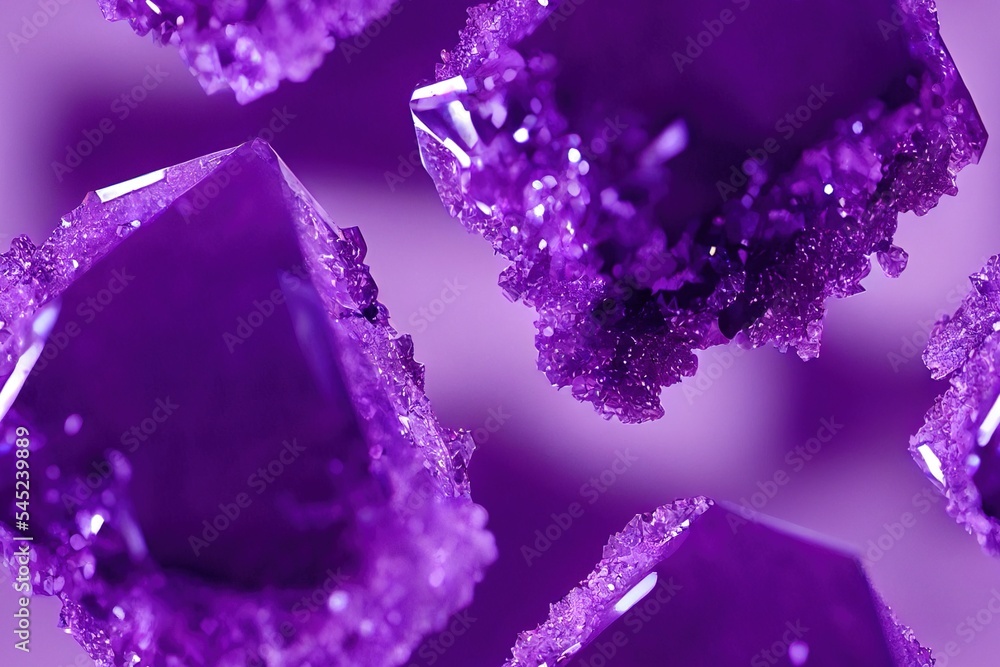 Amethyst Crystal Gem Jewel Seamless Texture Pattern Tiled Repeatable ...