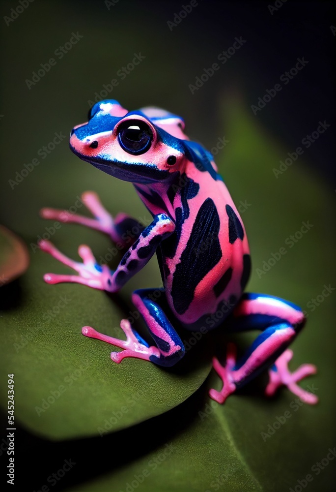 Poison Dart Frog Pink