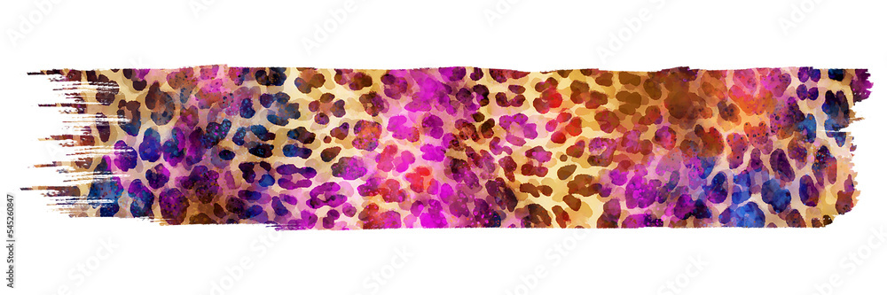 Abstract brush stoke png,Leopard brush stroke,Transparent png brush ...
